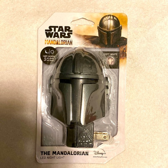 Star Wars | Other | Star Wars Mandalorian Night Light Soft White Led ...
